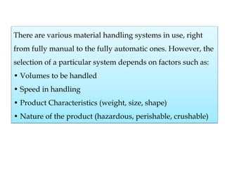 Automated Storage/Retrieval System and Automatic Identification and Data Capturing | PPTX