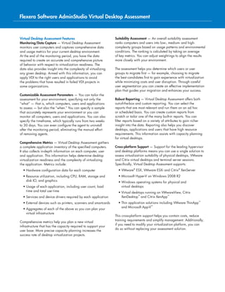 AdminStudio Virtual Desktop Assessment Datasheet | PDF