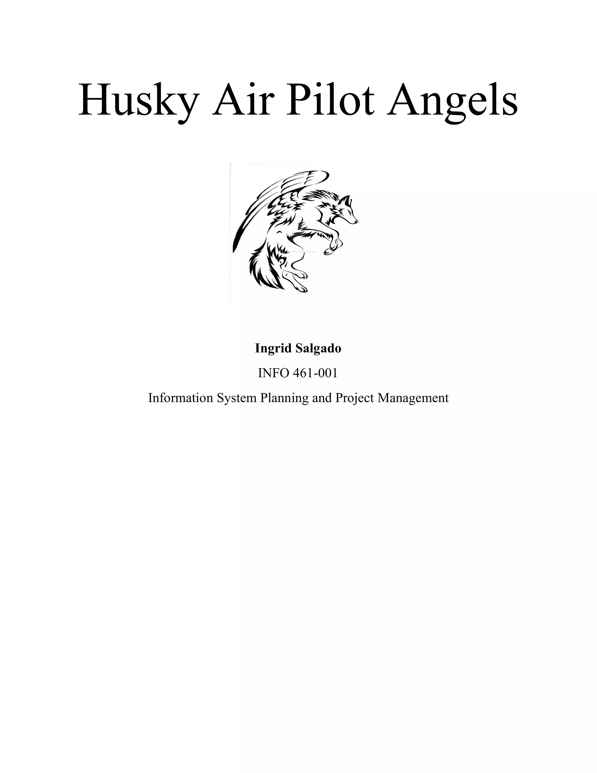 Husky Air Project Charter | PDF