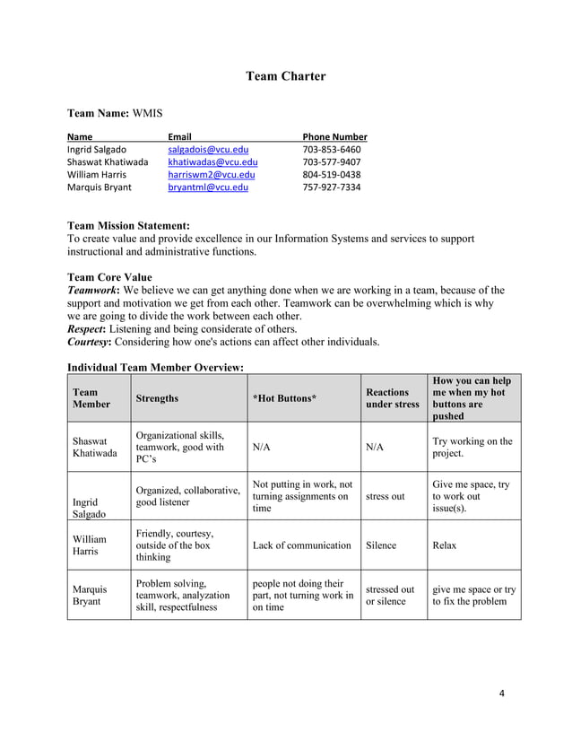 Husky Air Project Charter | PDF