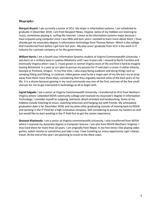 Husky Air Project Charter | PDF