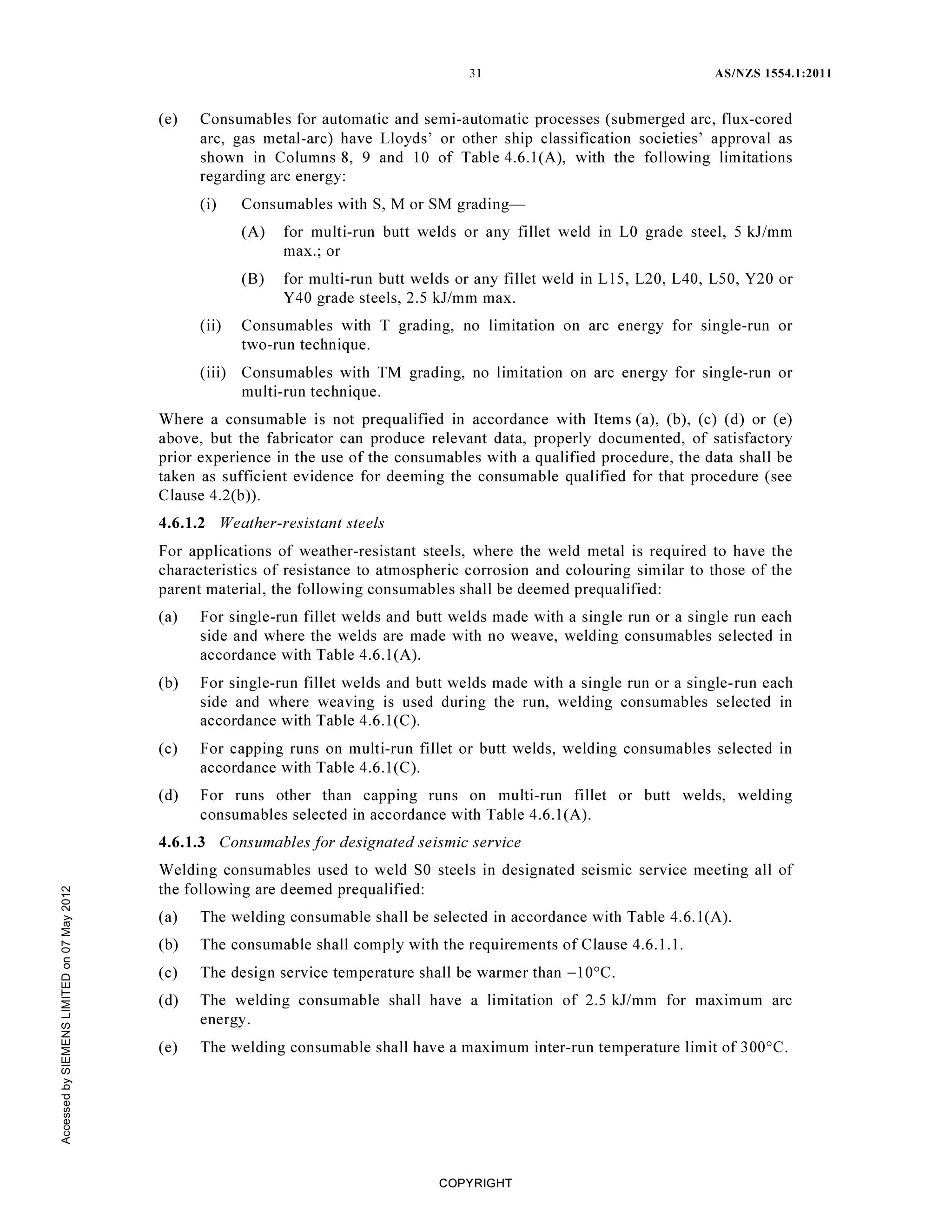 As1554.1 2011-welding steel structure | PDF
