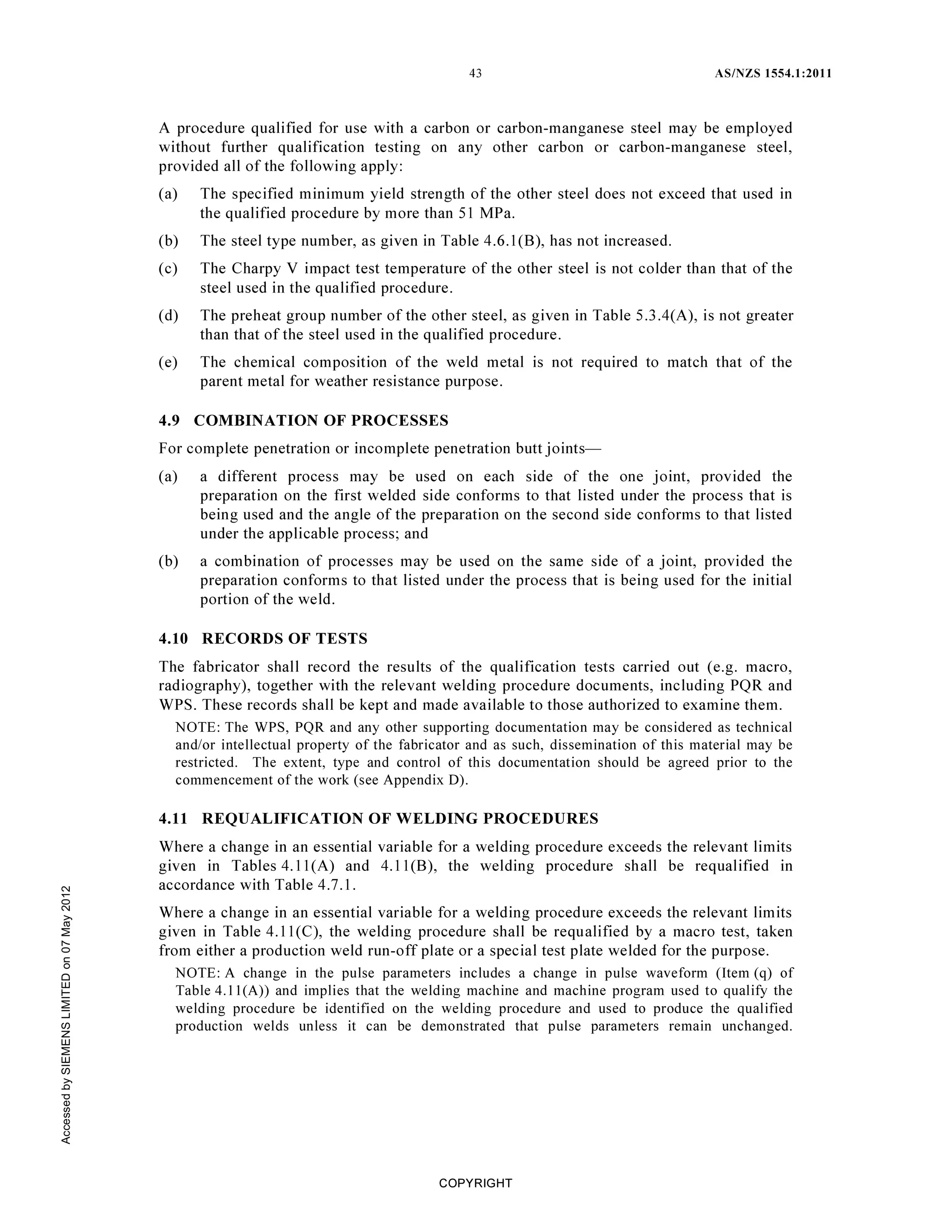As1554.1 2011-welding steel structure | PDF