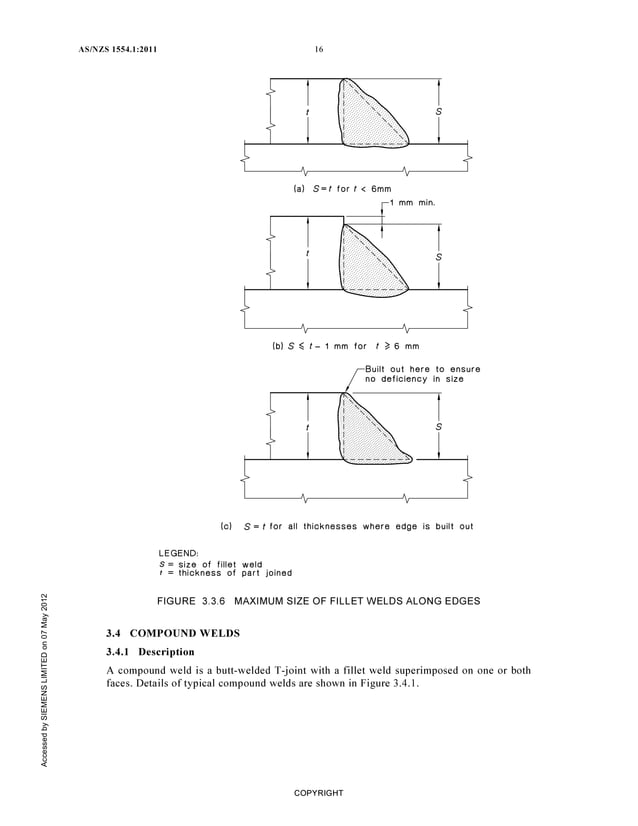 As1554.1 2011-welding steel structure