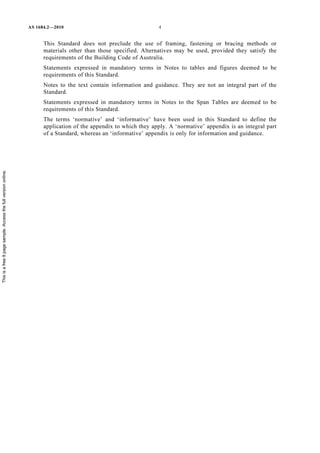 As 1684.2 2010 residential timber-framed construction non-cyclonic ...