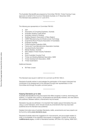 As 1684.3 2010 residential timber-framed construction cyclonic areas | PDF