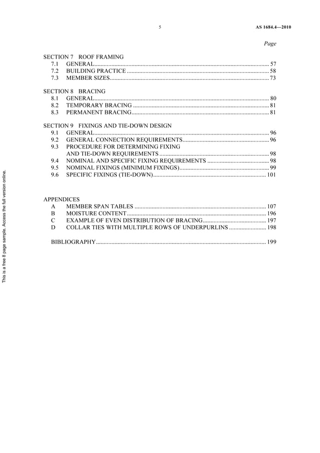 As 1684.4 2010 residential timber-framed construction simplified - non ...
