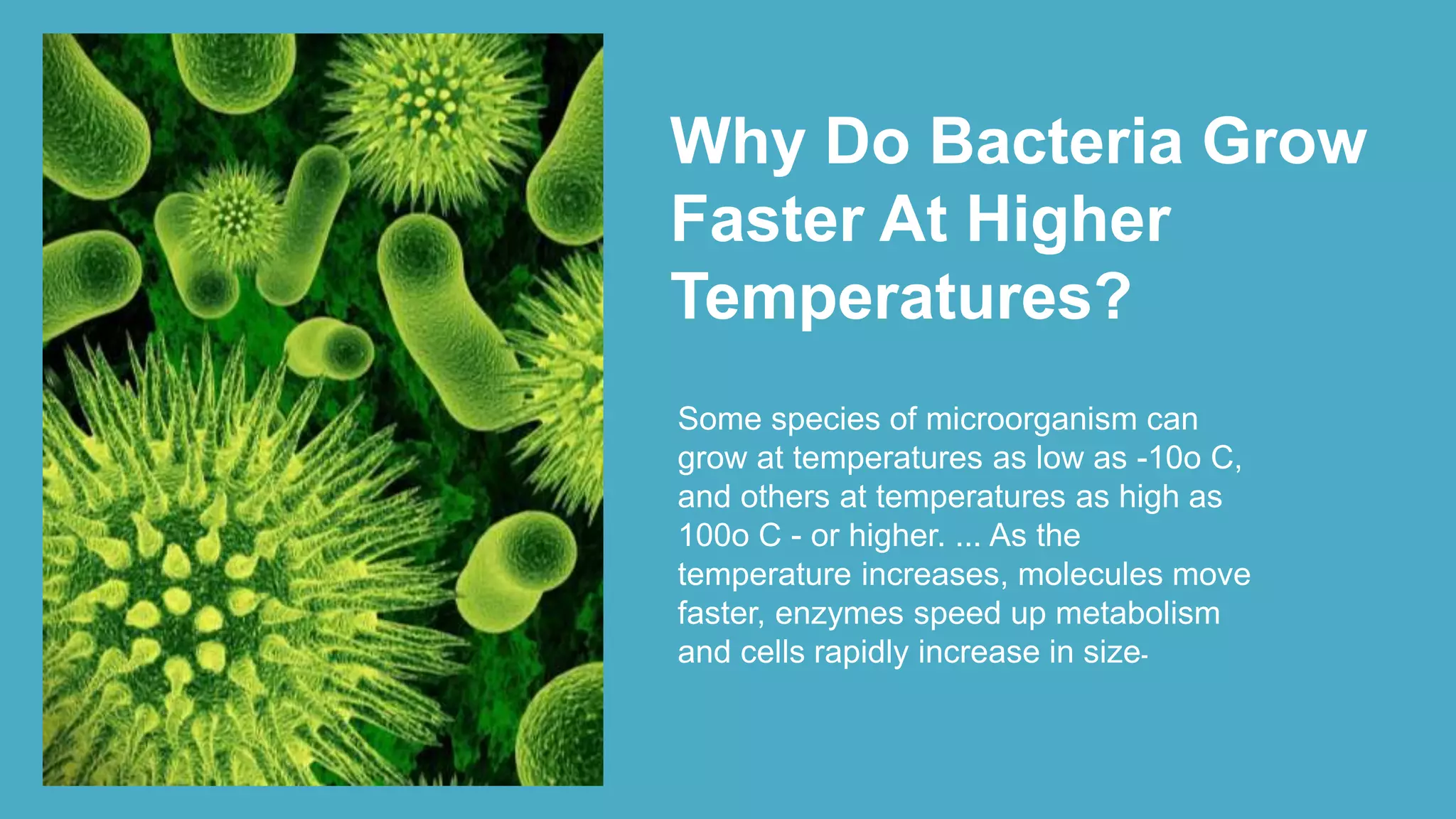 Effect of temperature on environmental fate of microorganisms | PPTX
