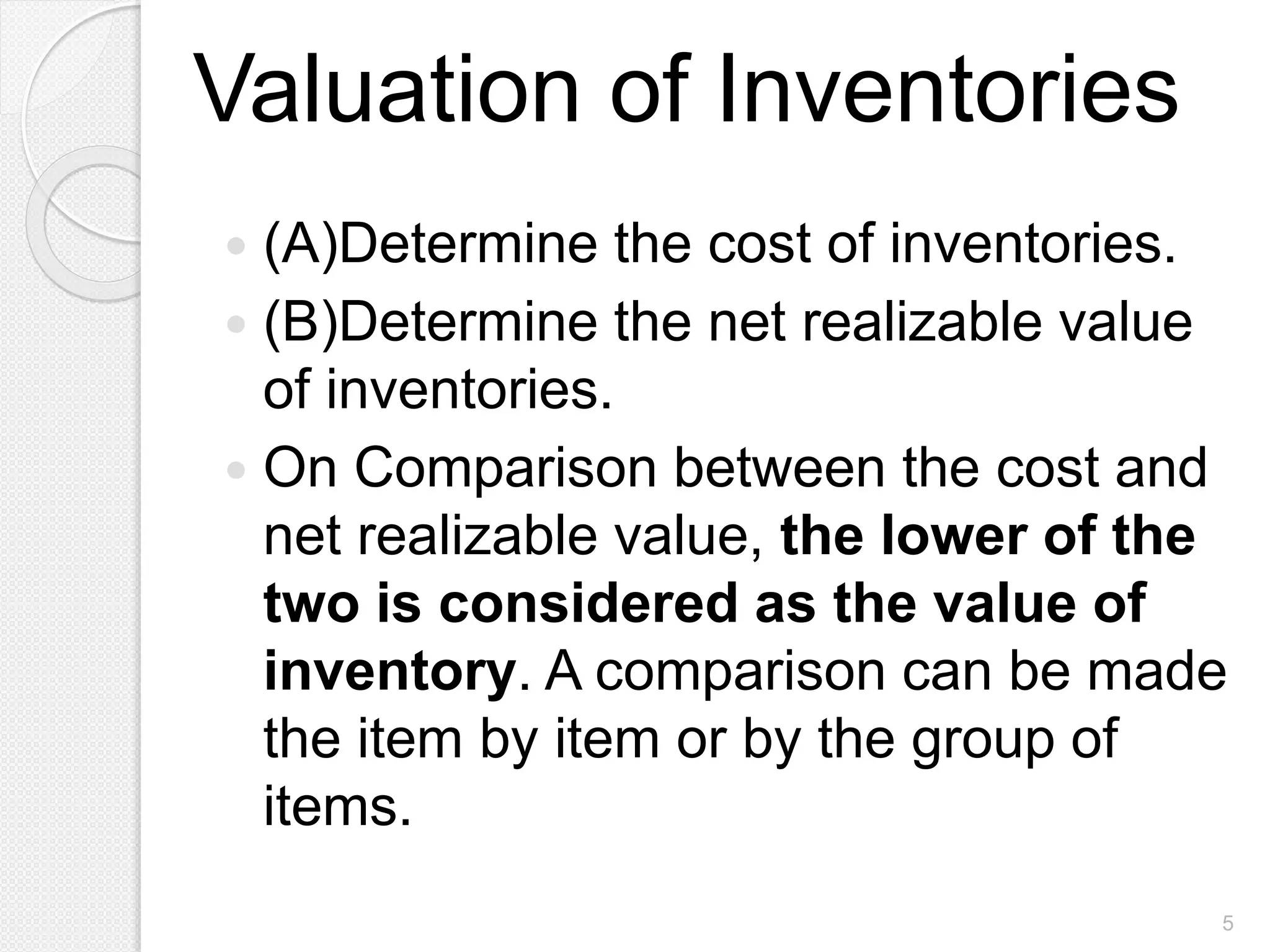 Indian Accounting Standards AS2 - Valuation of Inventories | PPTX
