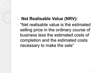Indian Accounting Standards AS2 - Valuation of Inventories | PPTX