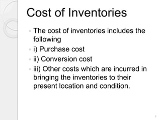 Indian Accounting Standards AS2 - Valuation of Inventories | PPTX