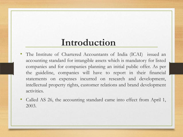 Accounting Standard 4 | PPT