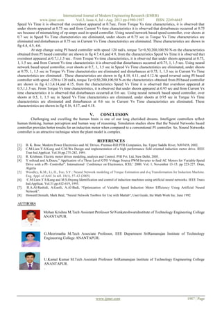 Indirect Vector Control of Induction Motor Using Pi Speed Controller and Neural Networks | PDF