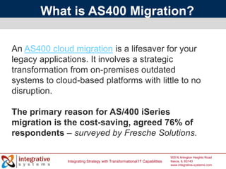 How of AS400 Migration to Cloud Technology | PPTX