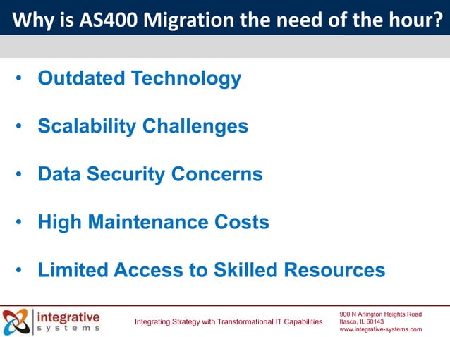 How of AS400 Migration to Cloud Technology | PPTX