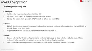 AS400/iSeries Services - Application Modernization- Migration ...