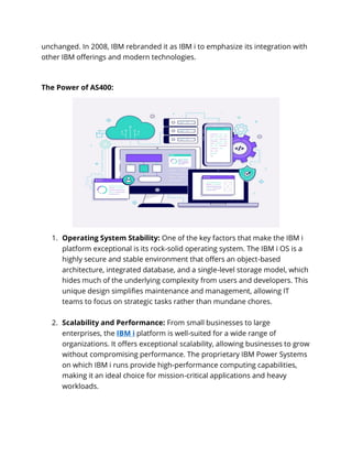 AS400 The Powerhouse of Enterprise Computing | PDF