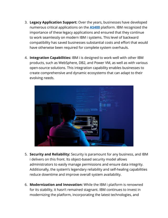 AS400 The Powerhouse of Enterprise Computing | PDF