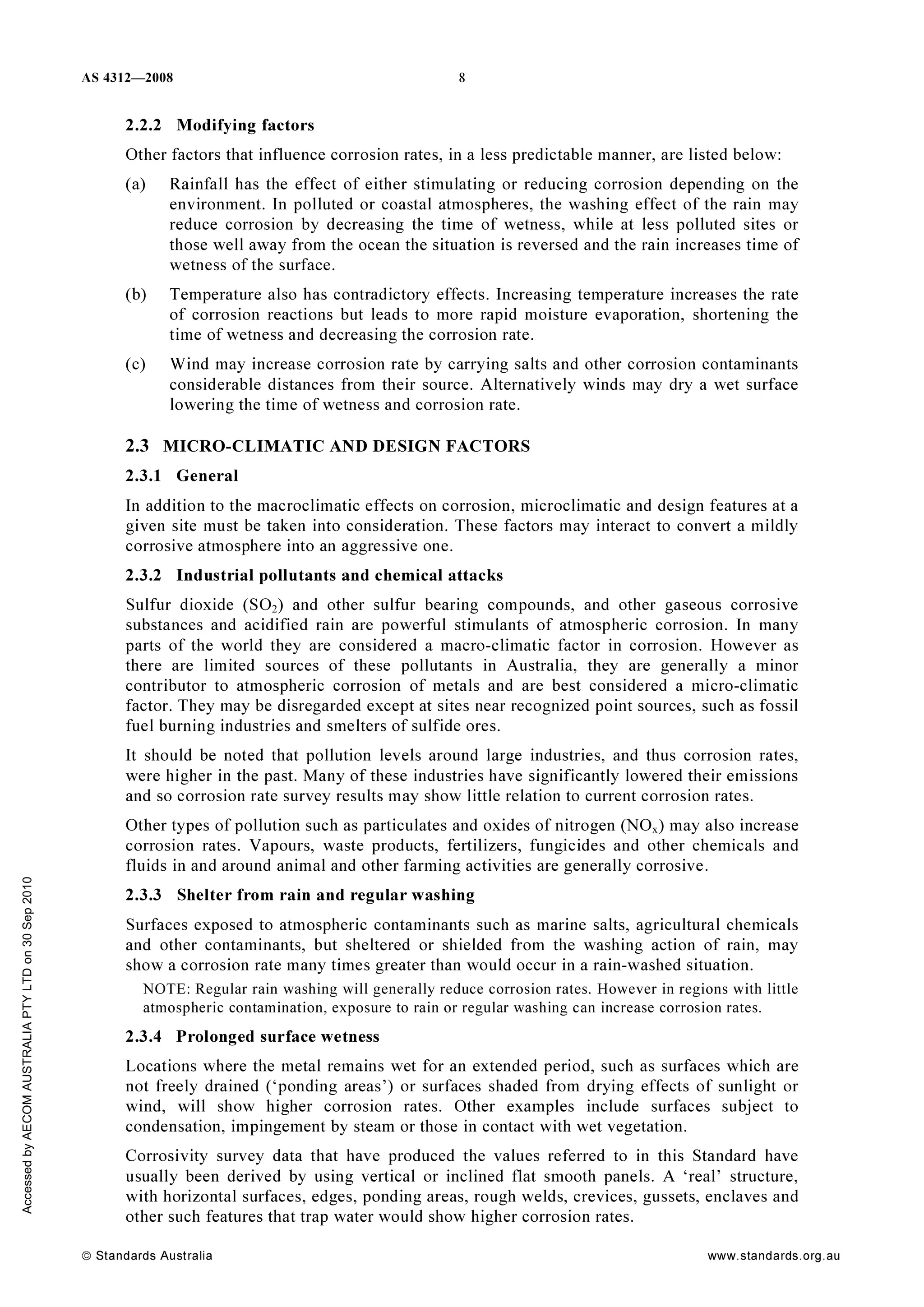 As 4312; 2008 atmospheric corrosivity-zones-in-australia | PDF