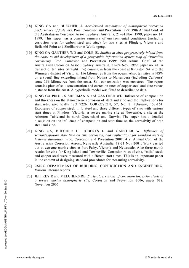 As 4312; 2008 atmospheric corrosivity-zones-in-australia | PDF