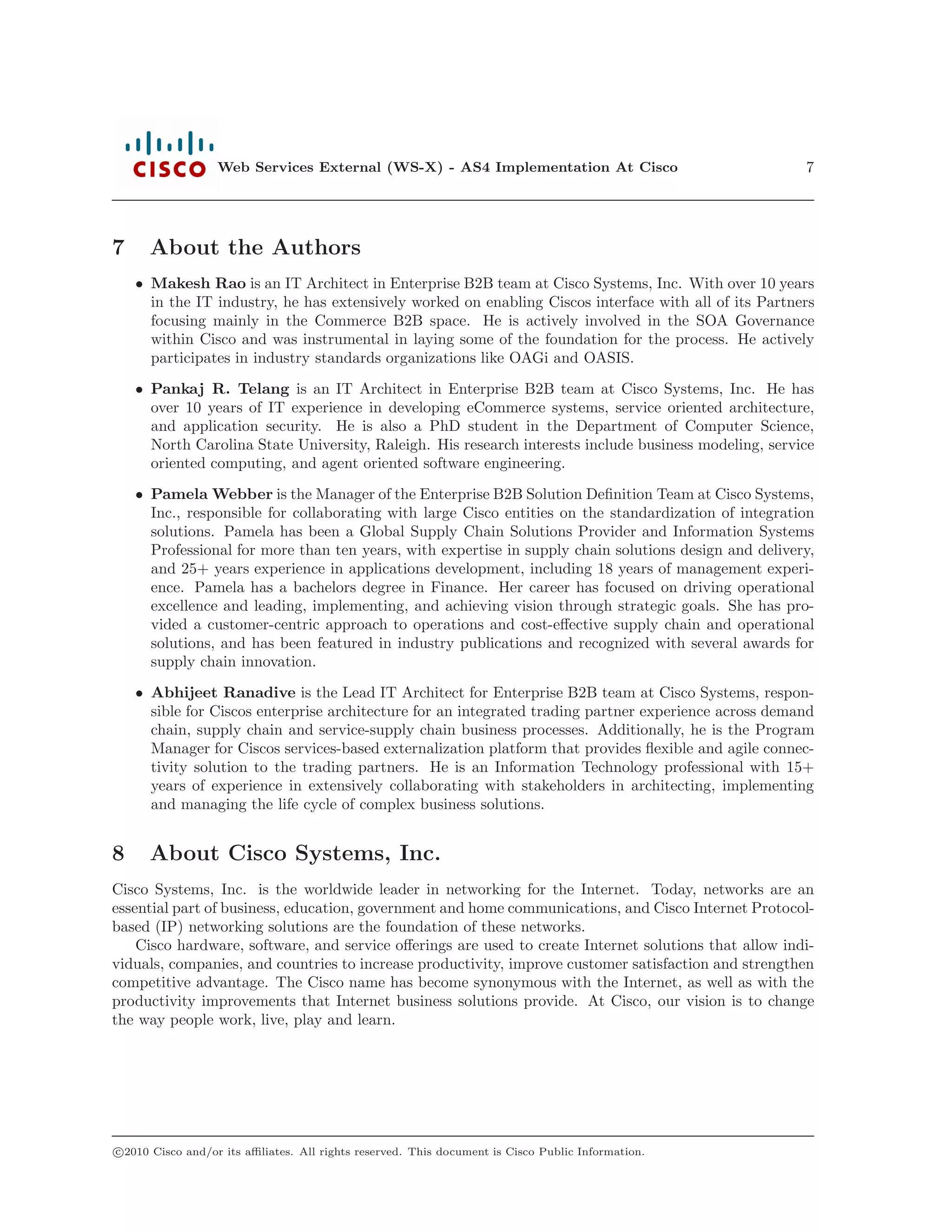 Cisco AS4 Case Study | PDF