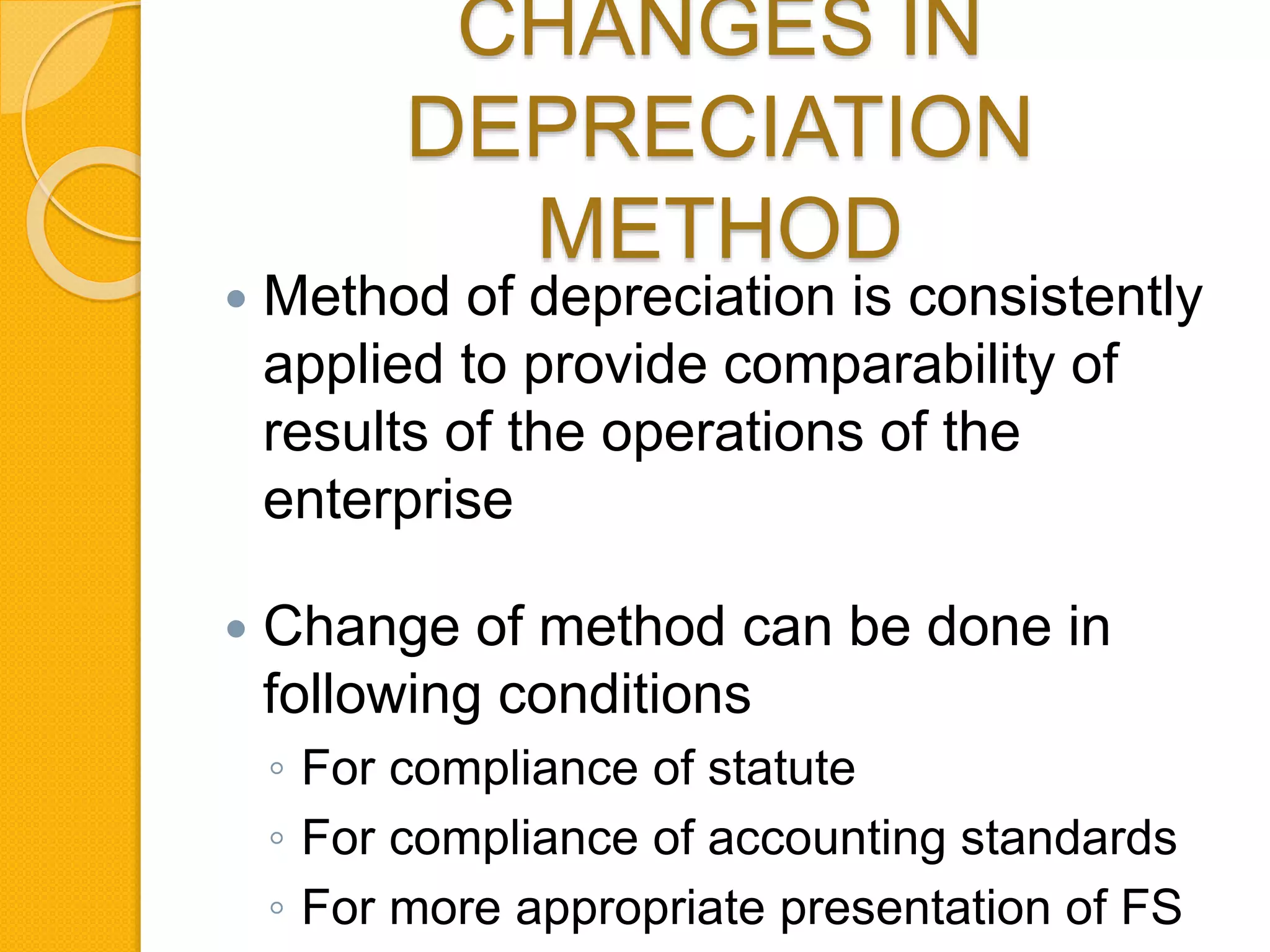 As – 6 Depreciation Accounting | PPTX