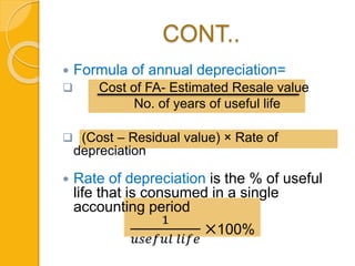 As – 6 Depreciation Accounting | PPTX