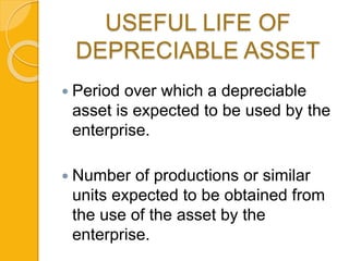As – 6 Depreciation Accounting | PPTX