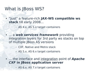 JBoss AS7 Webservices | PDF