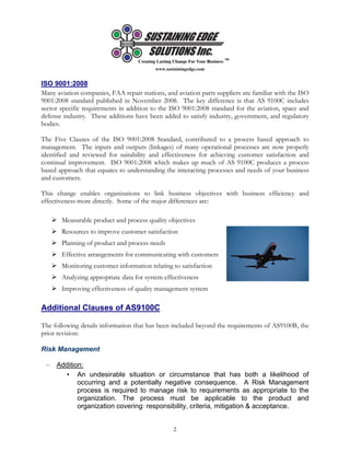 As9100 c 2009-standard | PDF