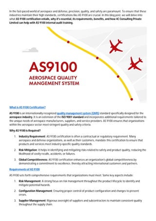 AS 9100 Certification What You Need to Know.pdf