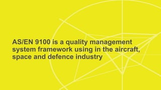 As 9100 D QMS Training Materials | PPTX