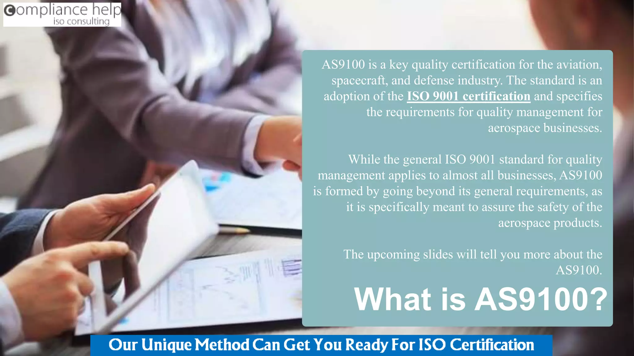 AS9100 Requirements that Aerospace Businesses Need to Meet | PPTX