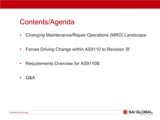 AS9110B - Requirements for Aviation Maintenance Organizations | PDF