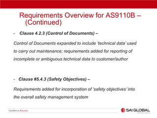 AS9110B - Requirements for Aviation Maintenance Organizations | PDF