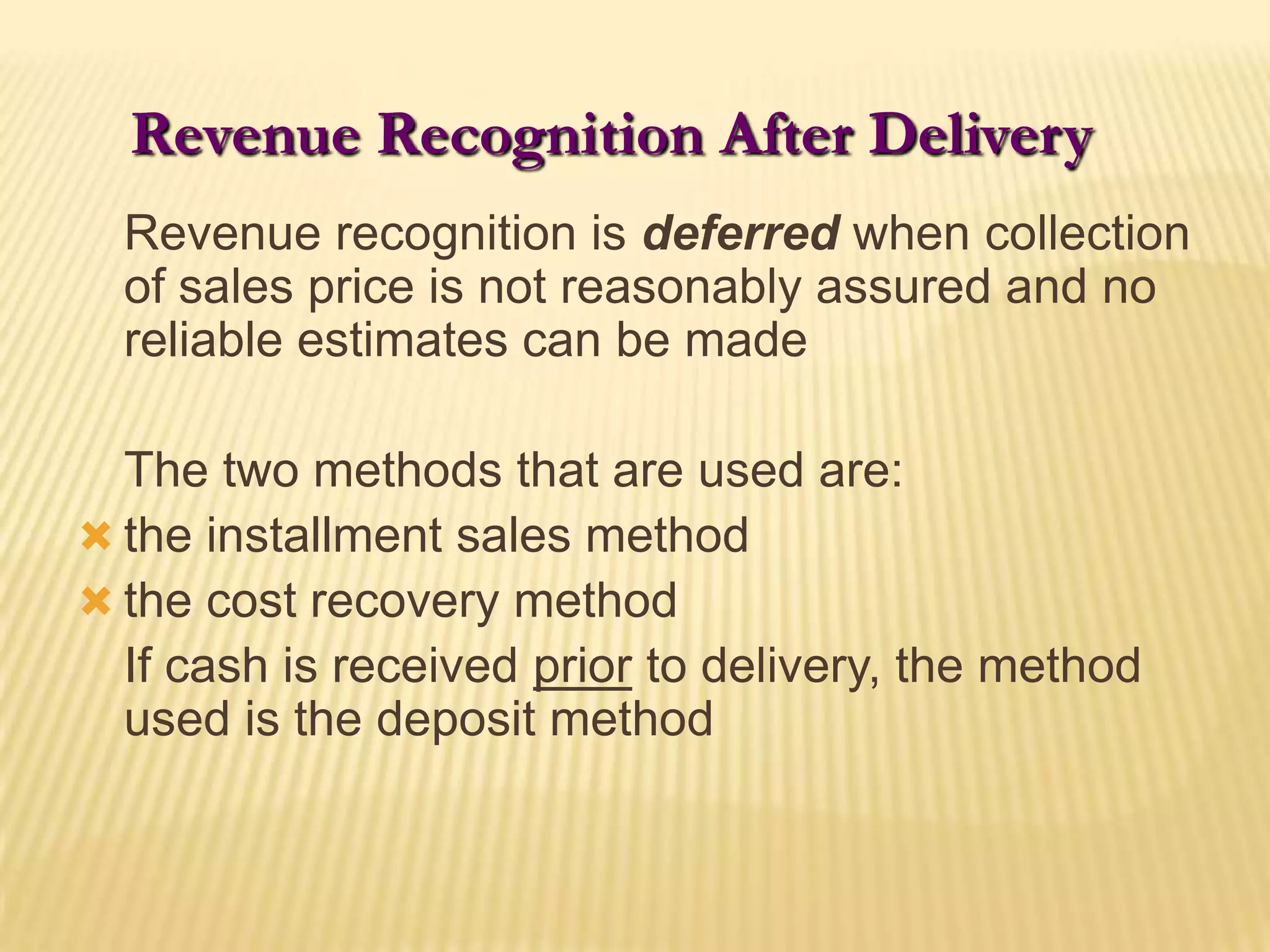 As 9 Revenue Recognition | PPTX