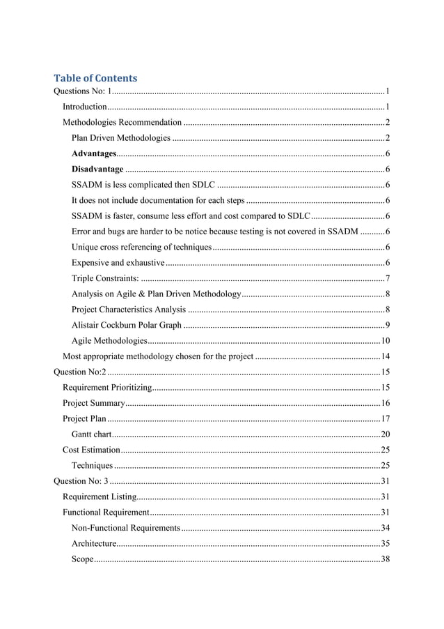 Advanced System Analysis And Design | DOCX