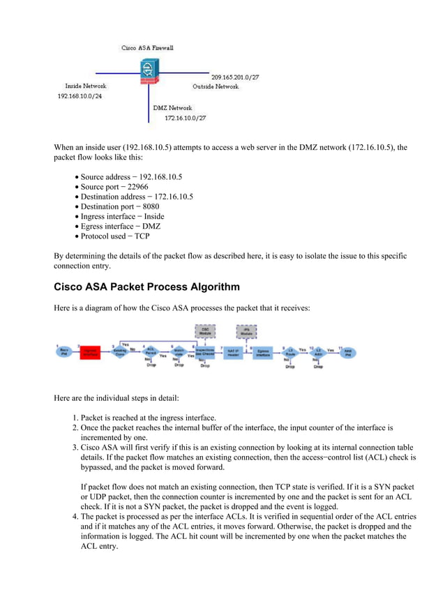 Asa packet-flow-00 | PDF
