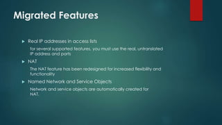 Asa 7 to 9 migration | PPT