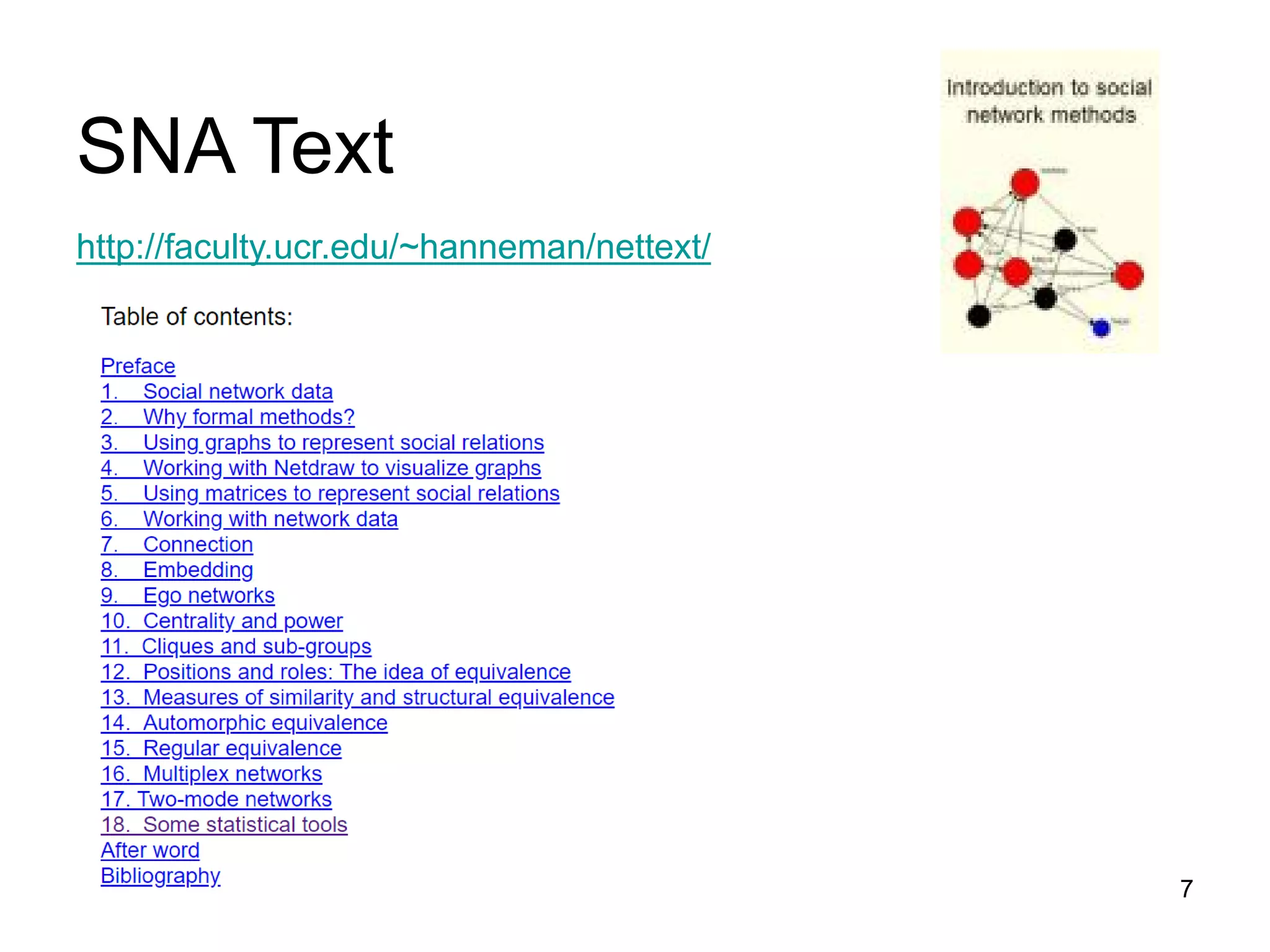 Introduction to Social Network Analysis | PDF | Social Networking ...