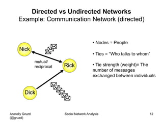 Introduction to Social Network Analysis | PDF