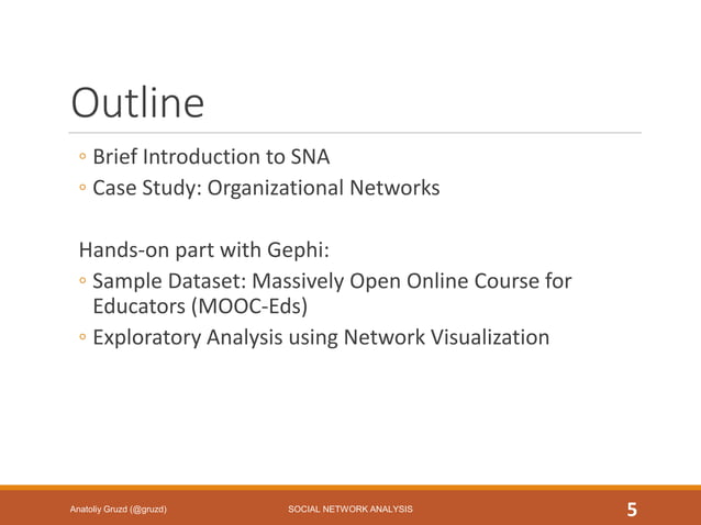 Introduction to Social Network Analysis | PDF | Social Networking ...