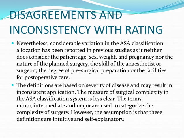 Asa classification | PPTX
