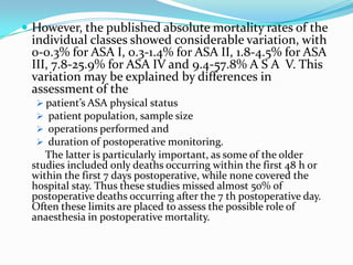Asa classification | PPTX