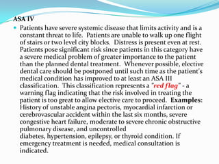 Asa classification | PPTX