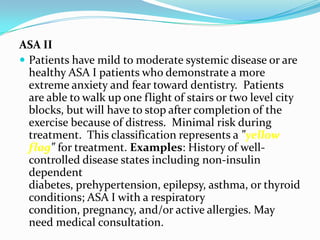 Asa classification | PPT | Free Download