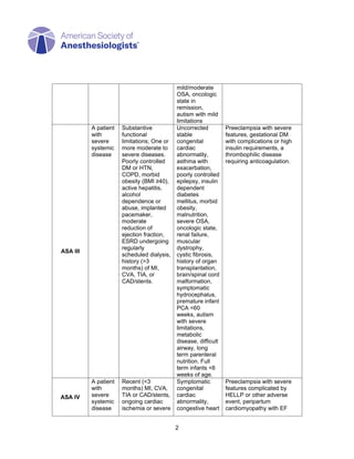 Asa classification (december 2020) (1) | PDF