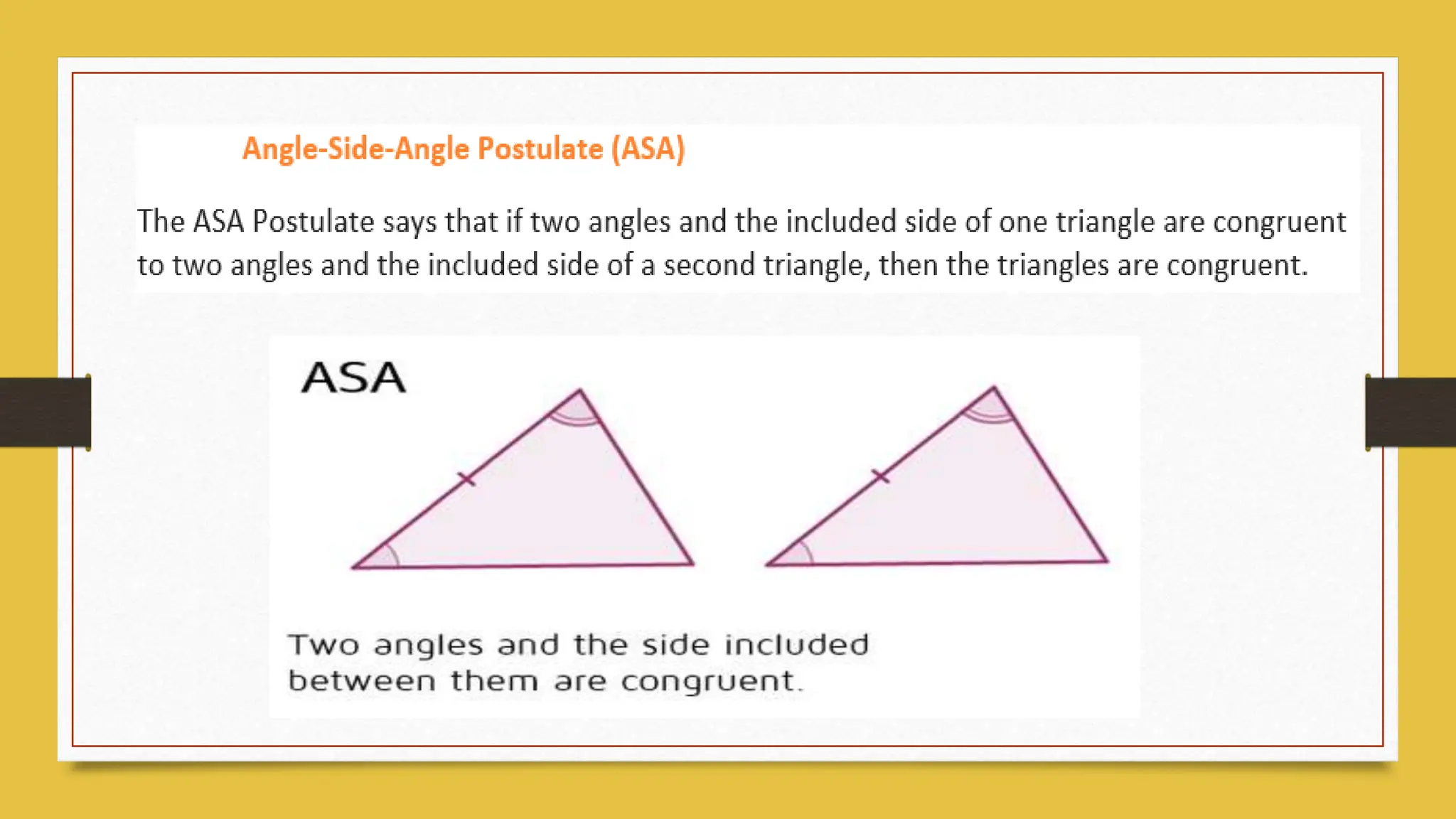 ASA CONGRUENCE POSTULATE for Grade 8.pptx