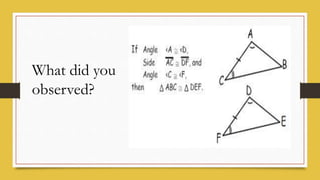 ASA CONGRUENCE POSTULATE for Grade 8.pptx