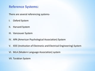 Reference system | PPTX